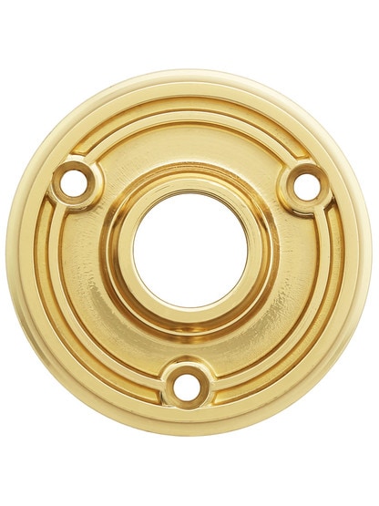 Solid Brass Doorknob Rosette 2 14 Diameter House Of Antique Hardware